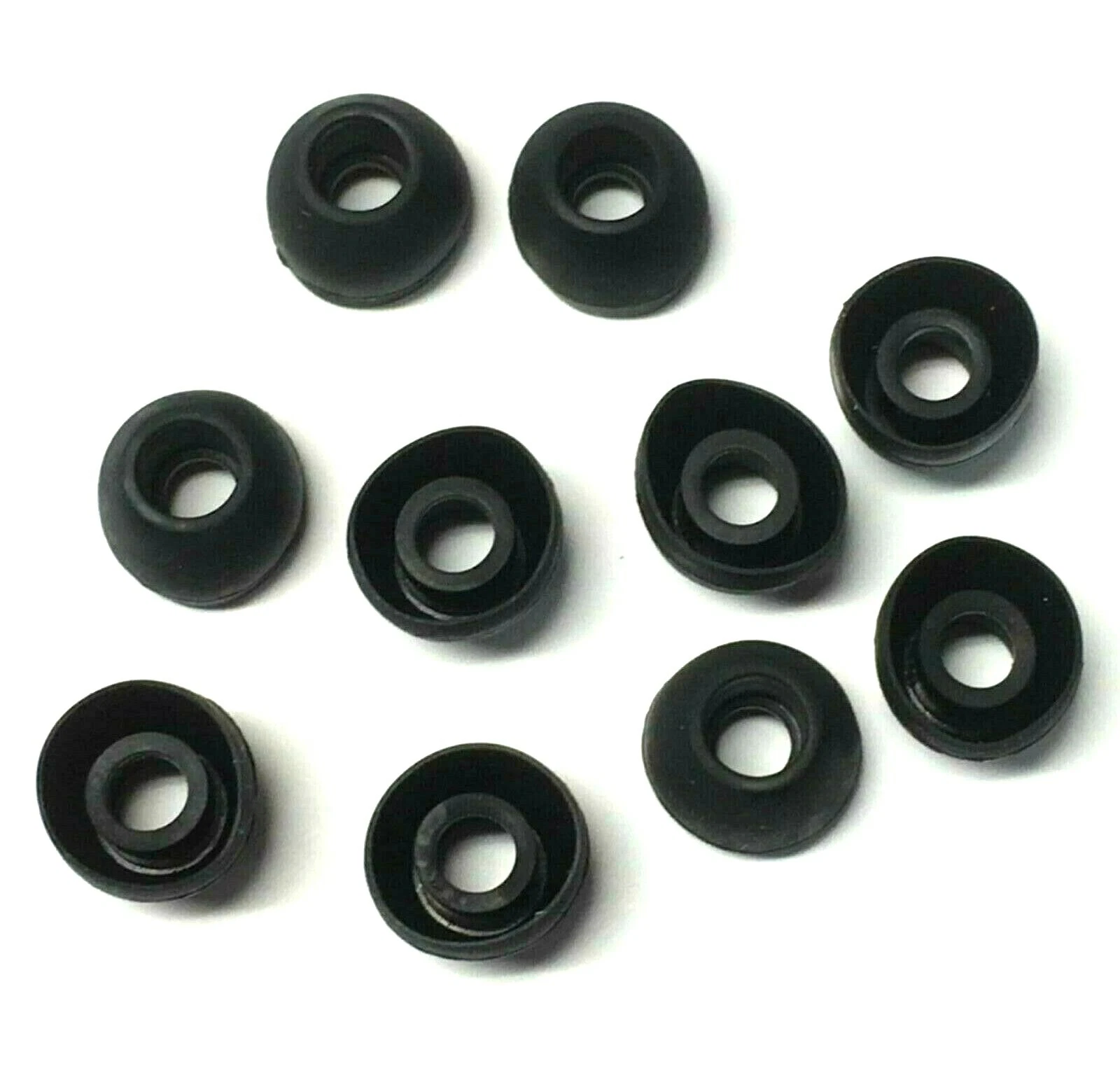 YANI- 10 Earbud Plugs Rubber Earphone Replacement Tips For Audio ...