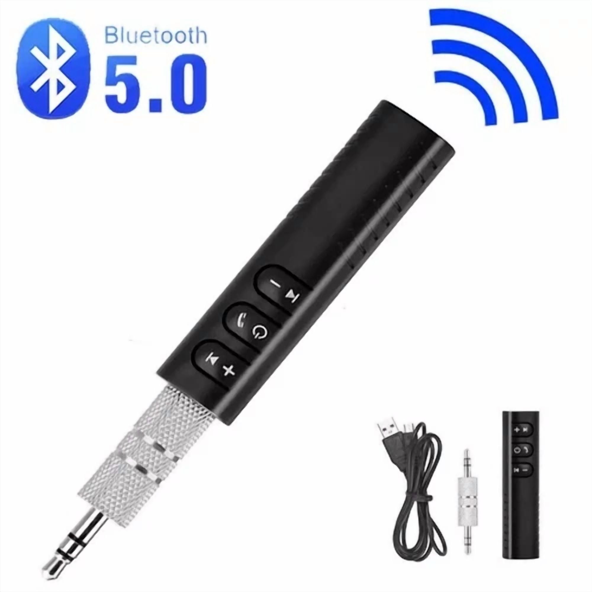 YANI- Wireless Bluetooth 5.0 Receiver Adapter 3.5Mm Jack For Car Music ...