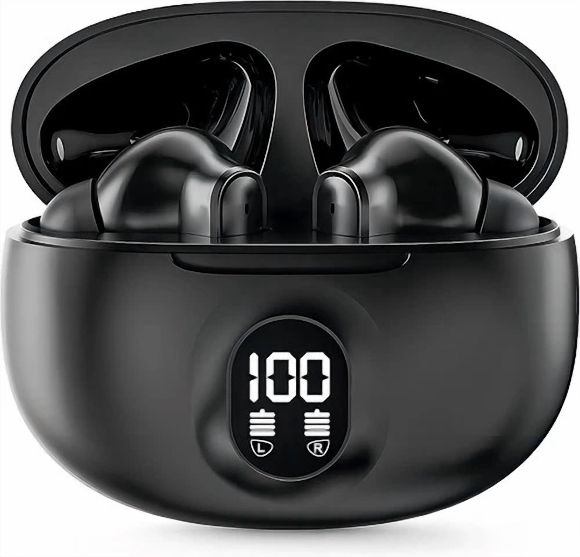 YANI- Wireless Earbuds, Bluetooth Headphones 30H Playtime Ear Buds With Led Power - Walmart.com