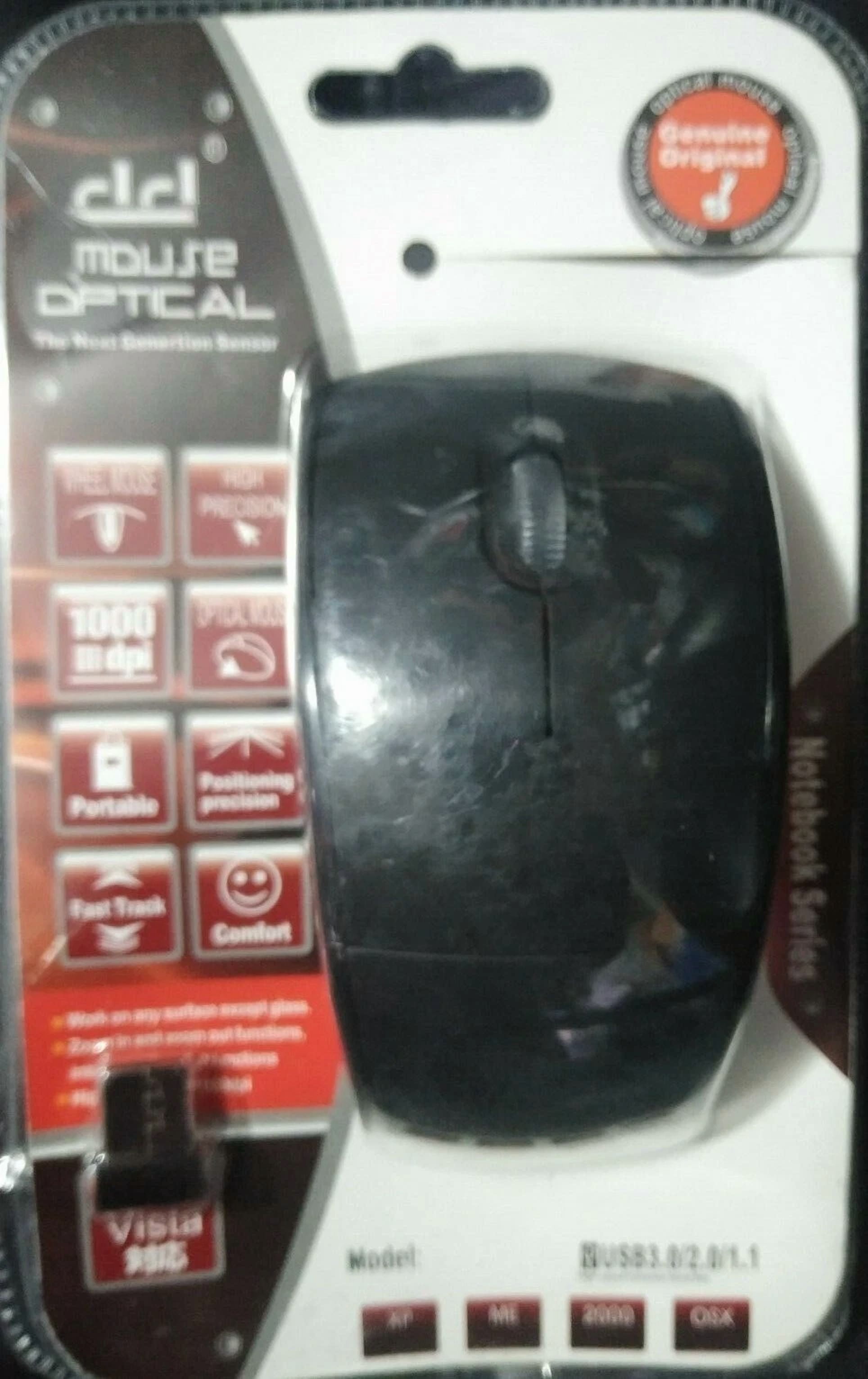 YANI- Wireless Mouse, 3.0G Portable Optical Silent Ergonomic Wireless ...