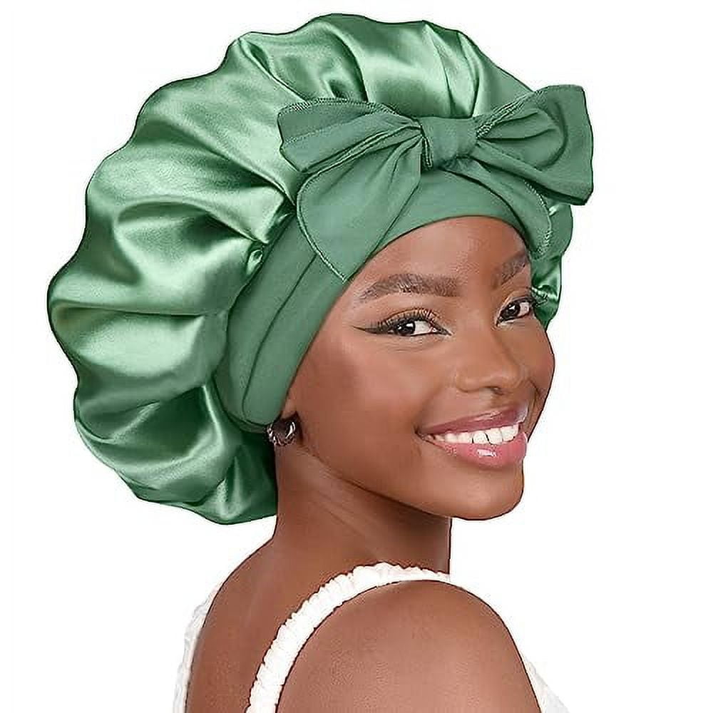 YANIBEST Satin Bonnet Silk .. Bonnet for Sleeping Double .. Layer Satin ...