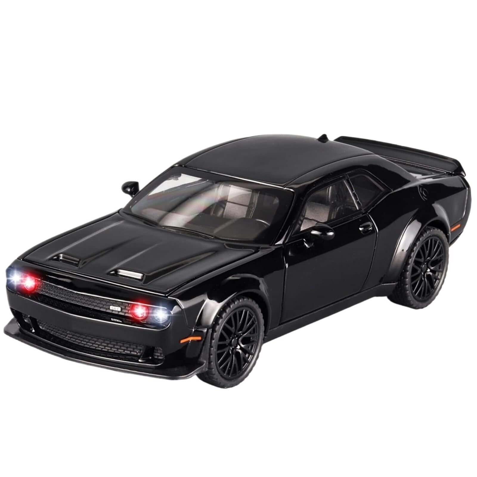 YANJ 1/32 die-cast metal toy car with lights and music toy car ...