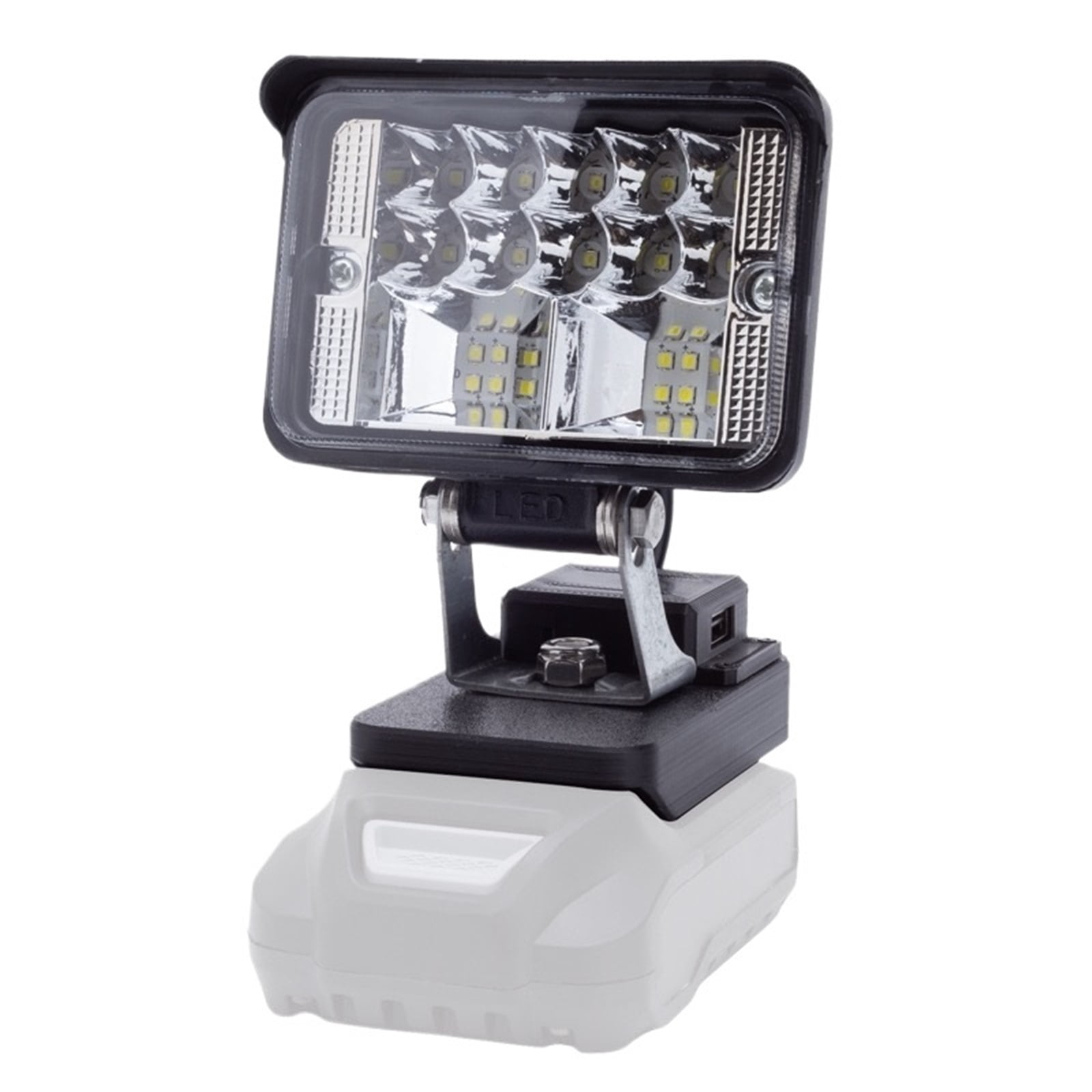 YANJ 20V Max Li-Ion Battery LED work light cordlessly rechargeable (no ...