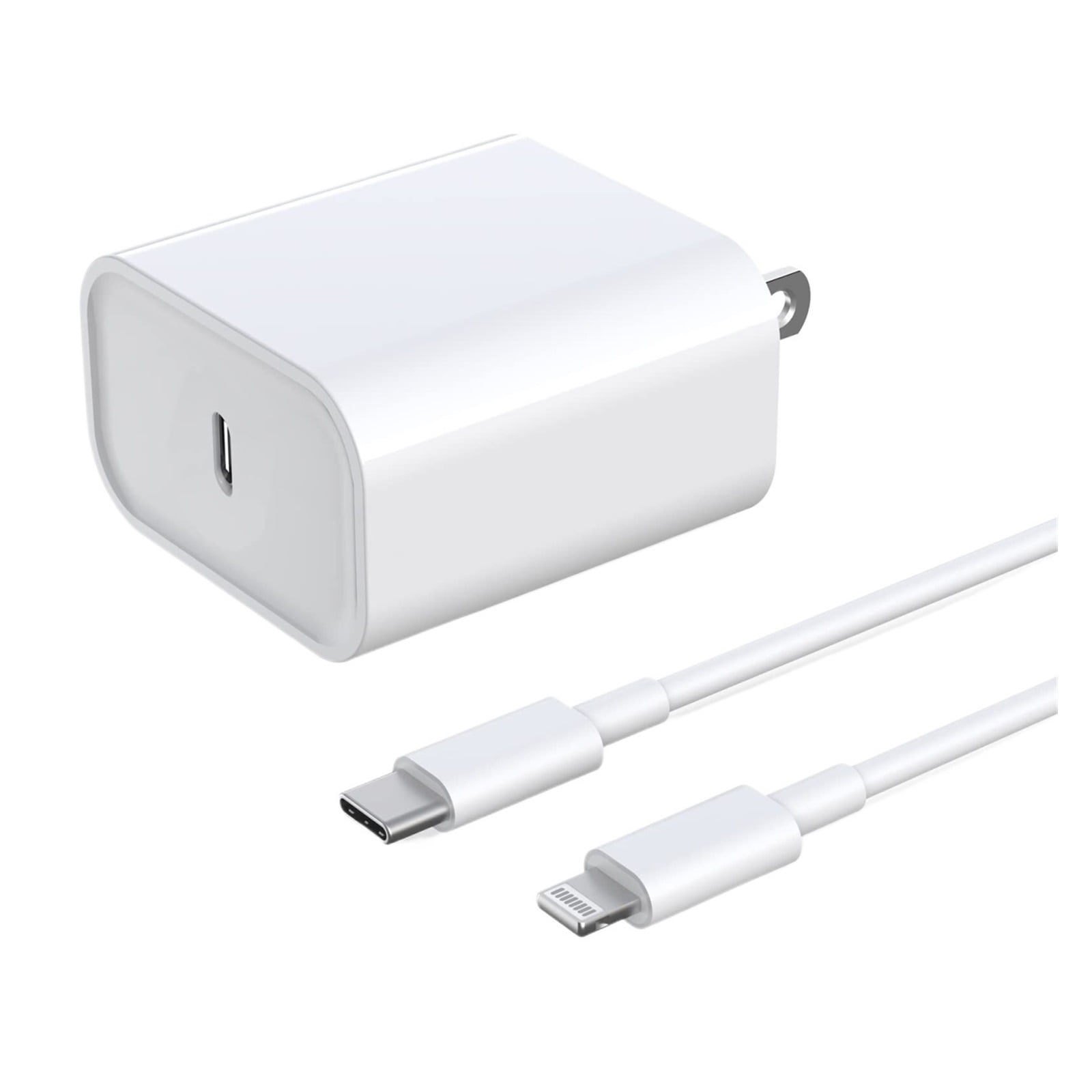 YANJ 20W USB C PD Wall Charger Block Plug with 6ft Type C Quick ...