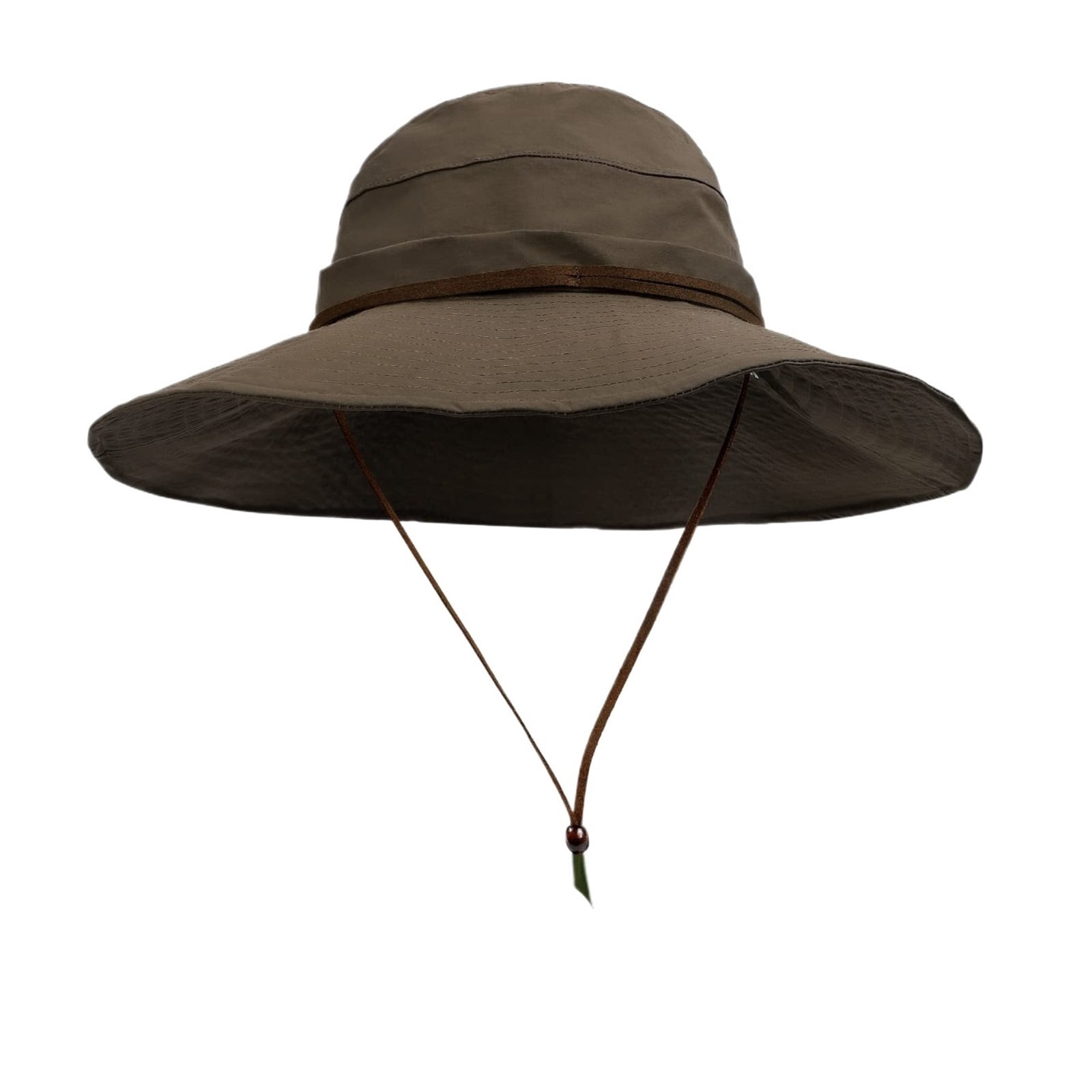 YANJ Wide Brim Waterproof Sun Bucket Hats for Women UPF 50+ Mens Safari ...