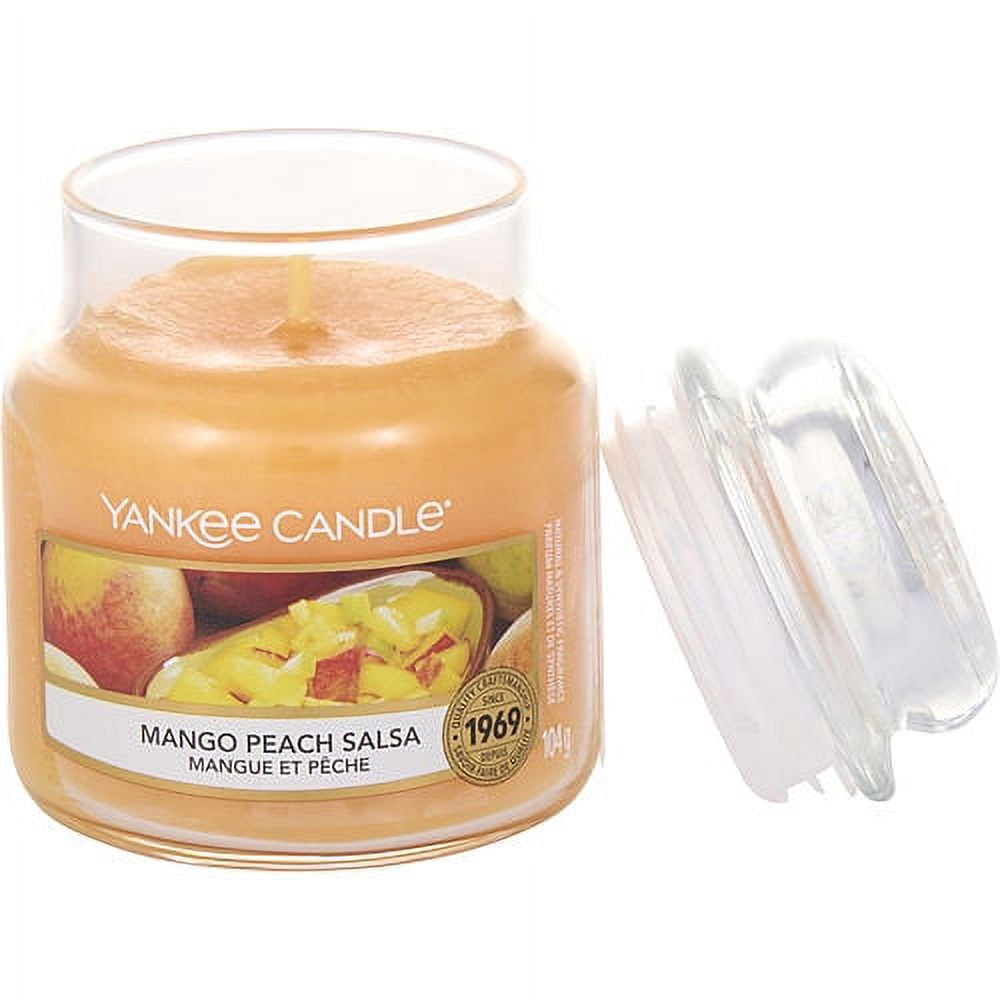 Yankee Candle Mango Peach Salsa Scented Small Jar, 3.6 oz - Walmart.com