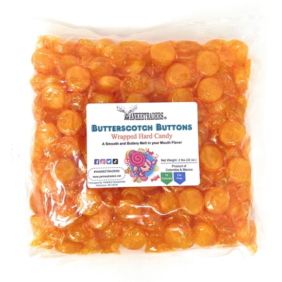 Delicious Butterscotch Candies in Various Flavors and Packaging