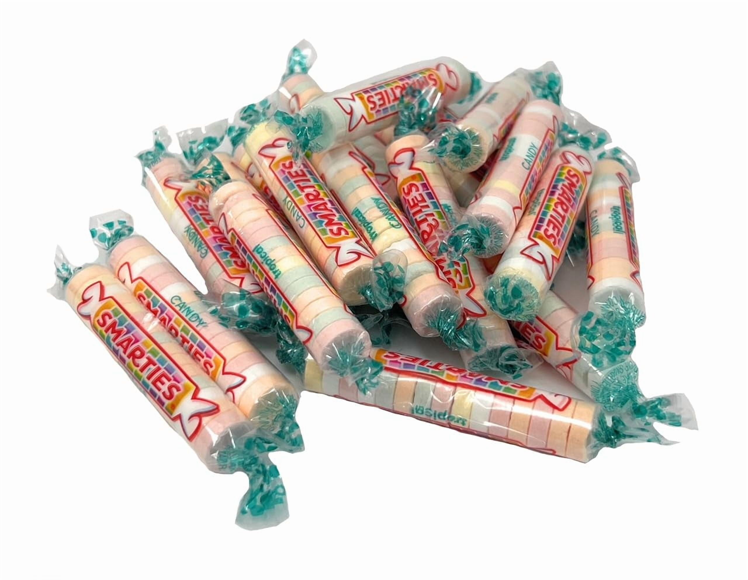 YANKEETRADERS Classic Tropical Fruit KEF28 Candy Wrapped Rolls, 4 ...