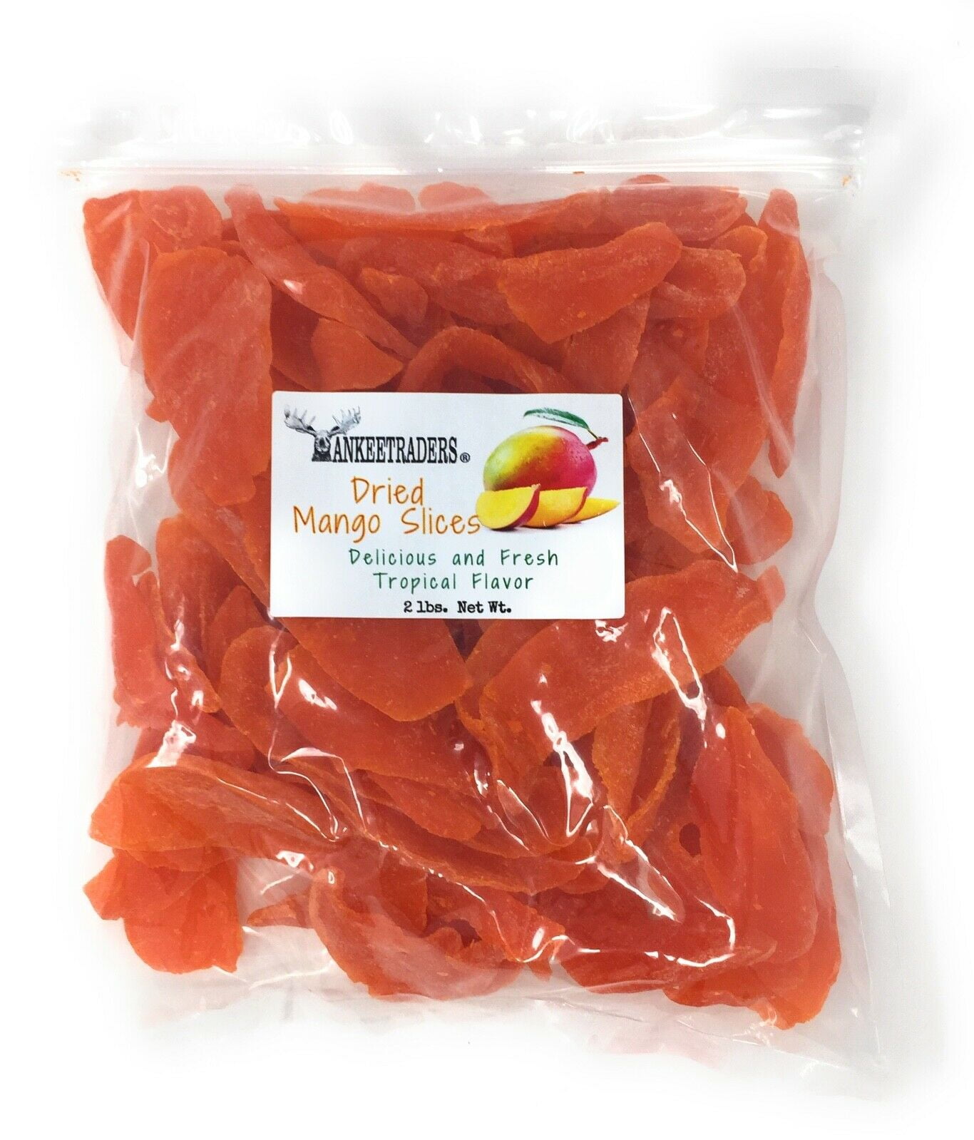 YANKEETRADERS® Dried Mango Slices - 2 lbs. - Walmart.com