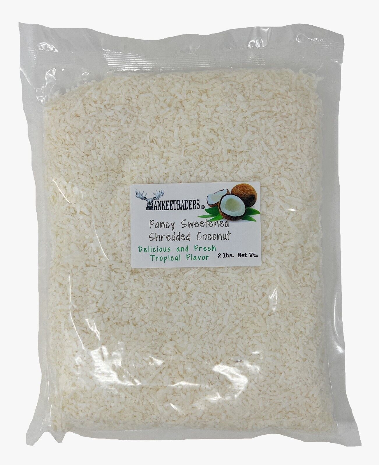 YANKEETRADERS Fancy Sweetened Shredded Coconut - 2 lbs. - Walmart.com