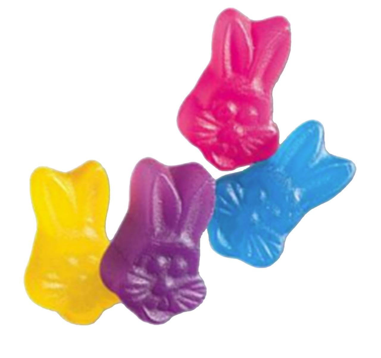 YANKEETRADERS® Rabbit Jubes Gummy Candies, Assorted Fruit Flavors, 2 ...
