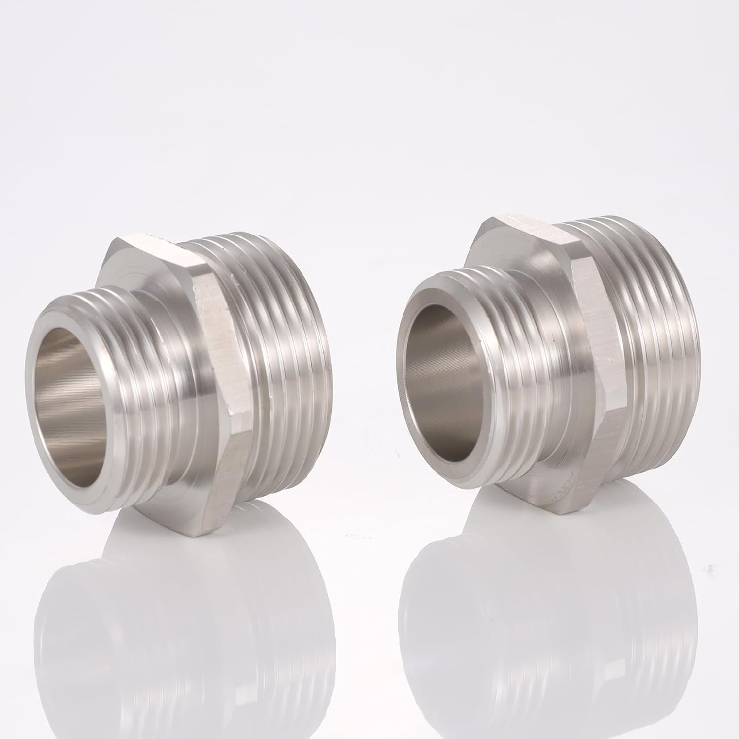 YANLIN-1'' NPT Male to 3/4'' GHT Male ConnectorLead-Free,304 Stainless ...