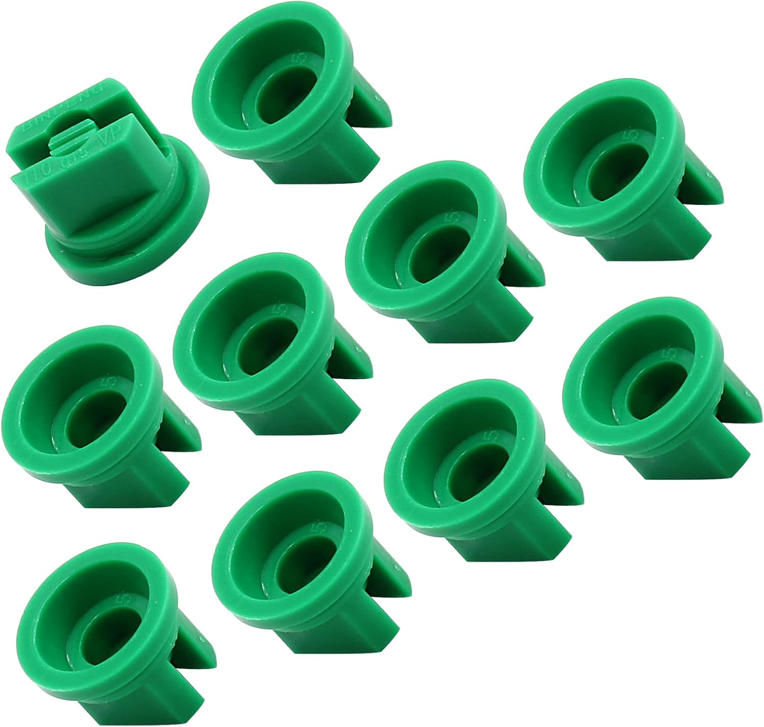 YANLIN-10Pcs Flat Fan Spray Tip 110 Degree Plastic Nozzle Agricultural ...