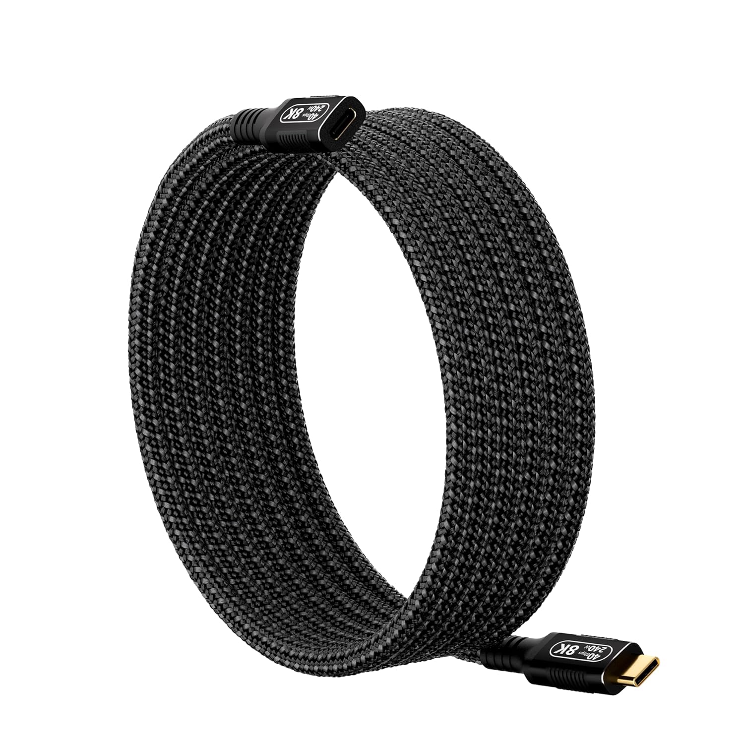 YANLIN-2M/6.6FT USB-C Extension Cable 40Gbps for Thunderbolt 4, Male to ...