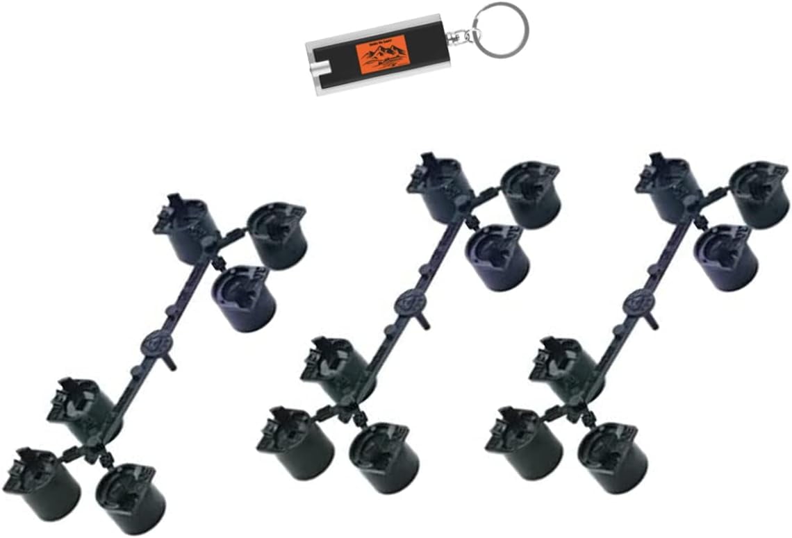 YANLIN-3 Pack of Hunter 466100 PGP, I-20 Black Nozzle Rack, Short ...