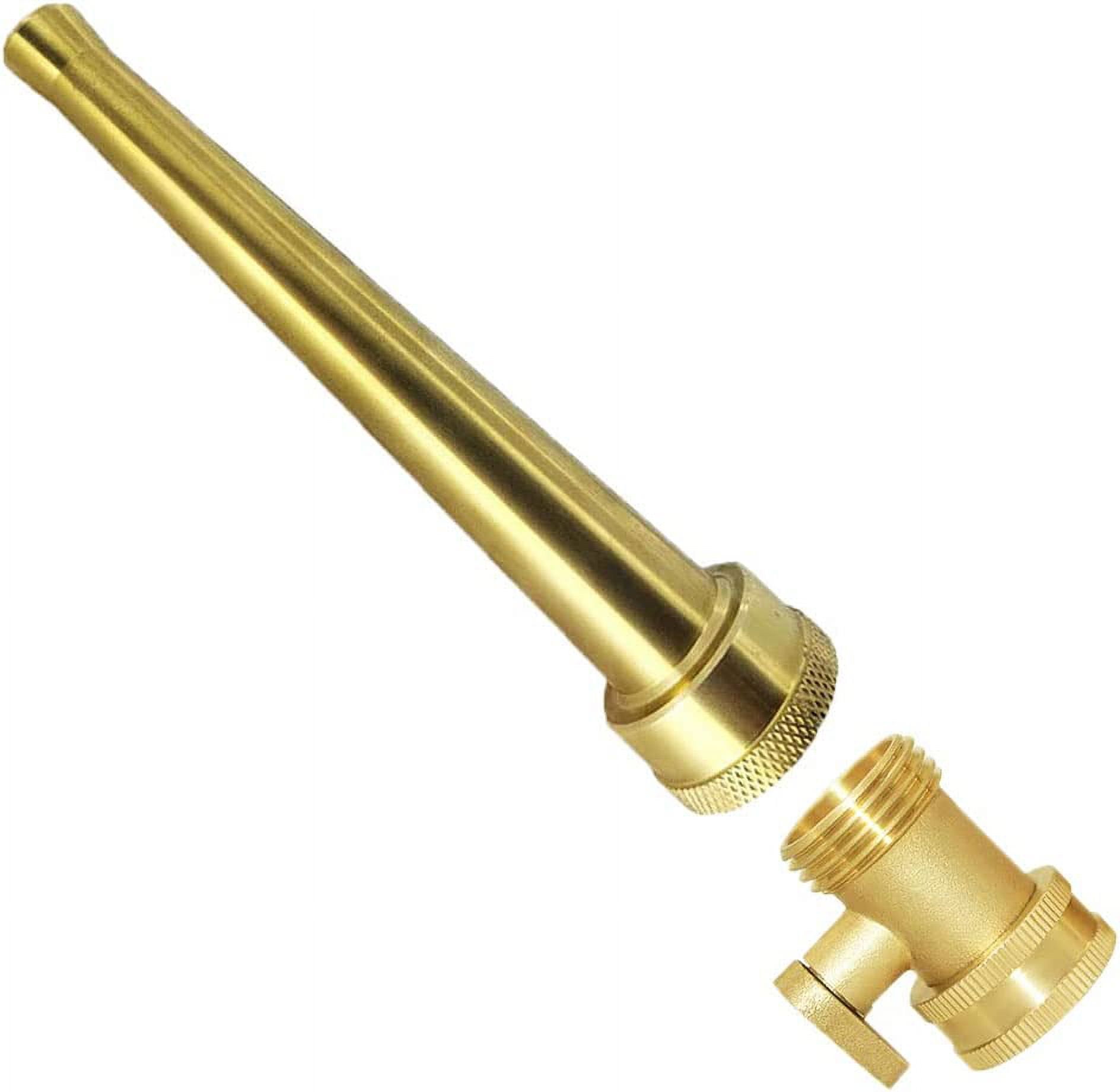 YANLIN-6" Garden Water Hose Nozzle with Garden Hose Shut Off Valve ...