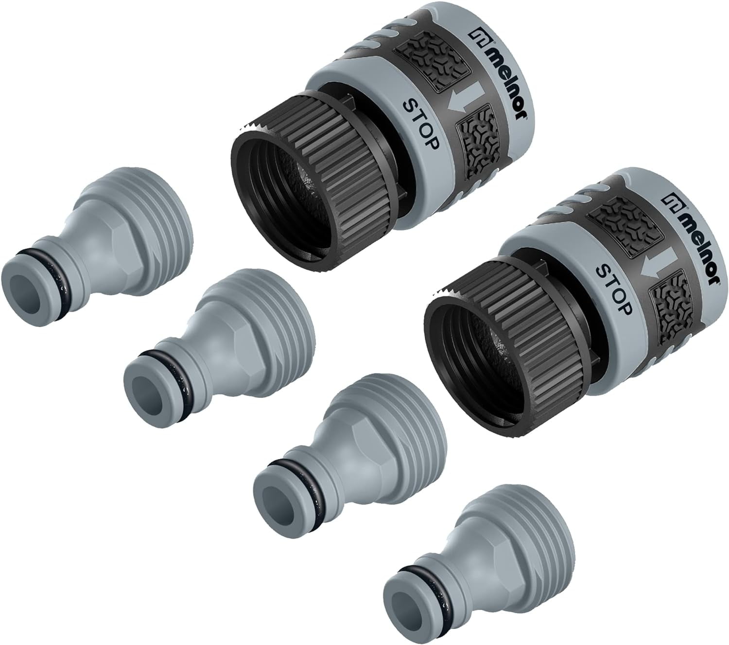 YANLIN-65175AMZ 6 Piece Quick Connect Starter Set Connector Bundle ...