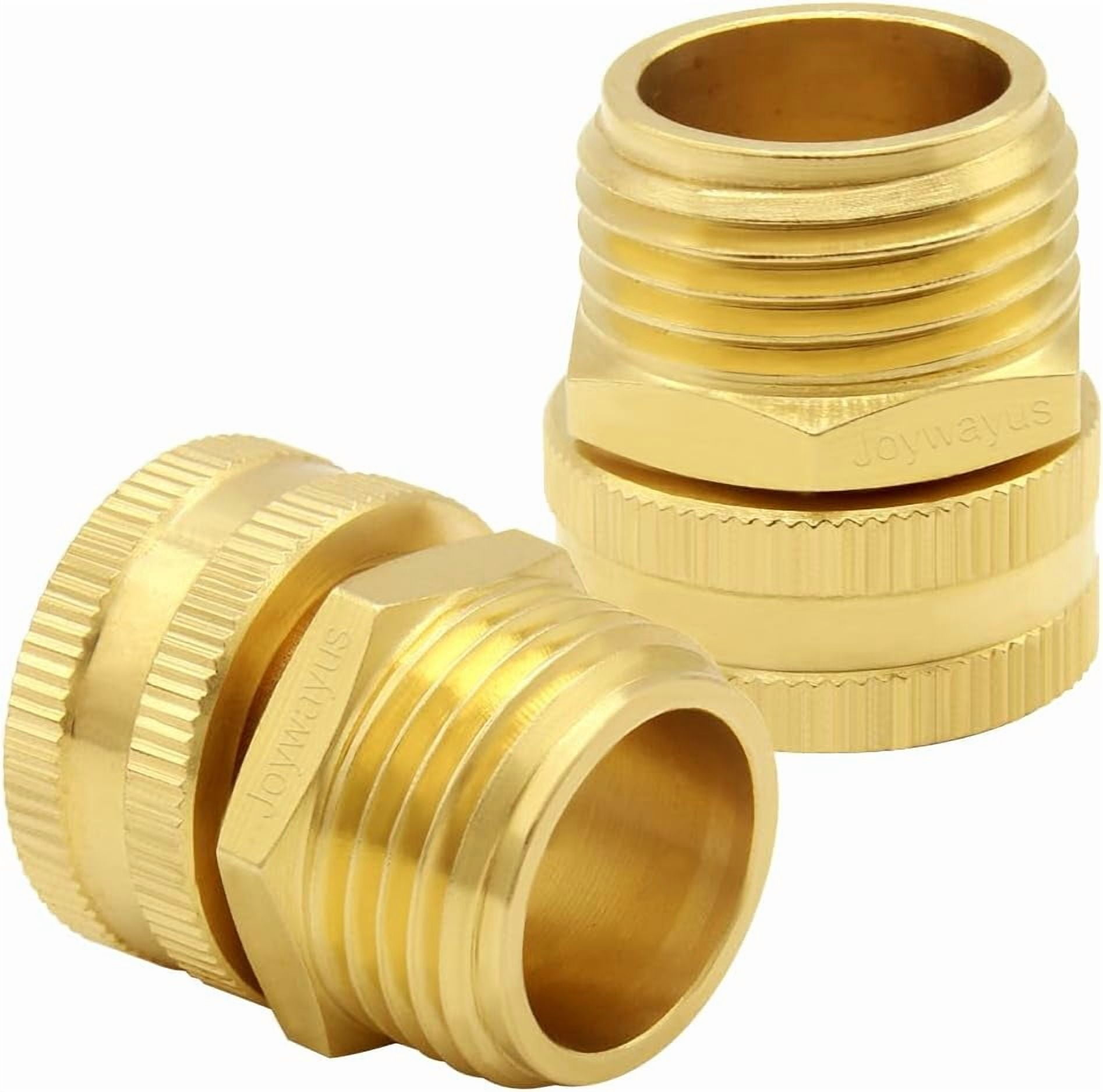 YANLIN-Brass Swivel Pipe Fitting 3/4" GHT Female x 3/4" GHT Male Thread ...