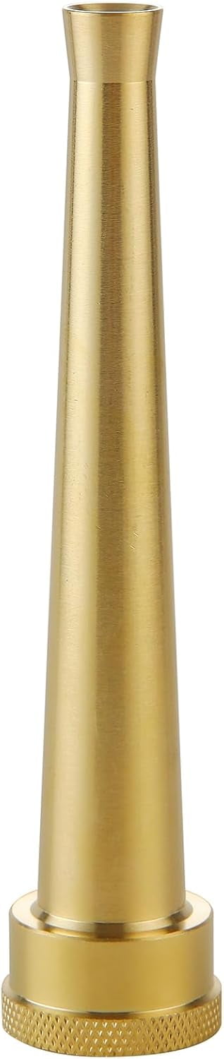 YANLIN-Brass Water Hose Nozzle-6 Inch, 3/4 Inch Thread Inlet Garden ...