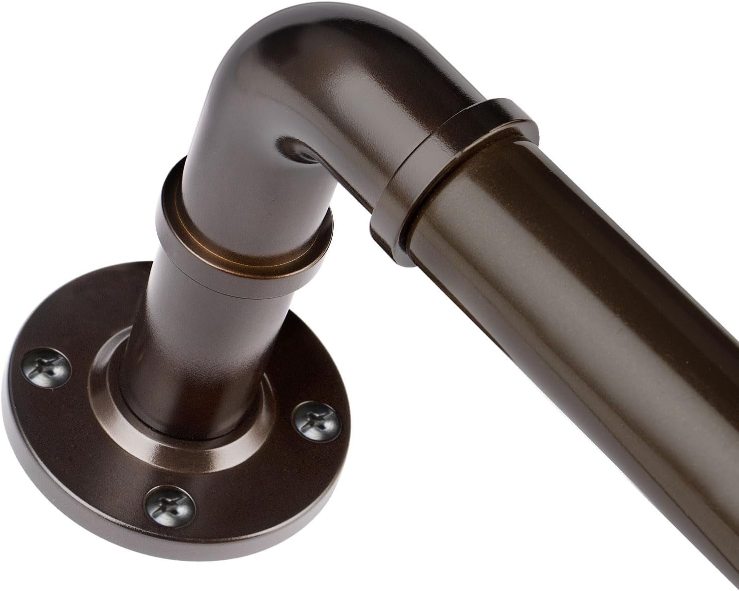 YANLIN-Curtain Rods for Windows 48 to 84 Inch, 1 Inch Heavy Duty ...