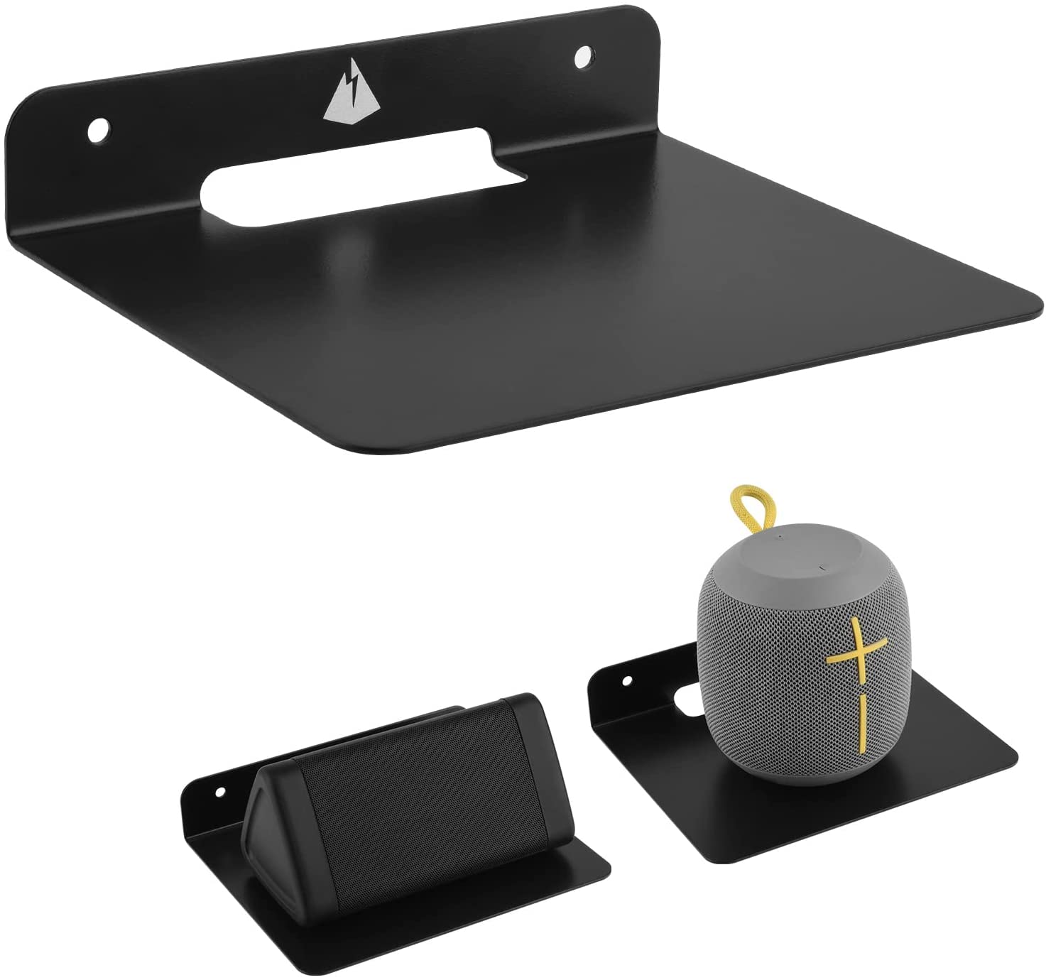 YANLIN-Small Floating Shelf Speaker Mount, 6 inch Small Wall Shelf ...