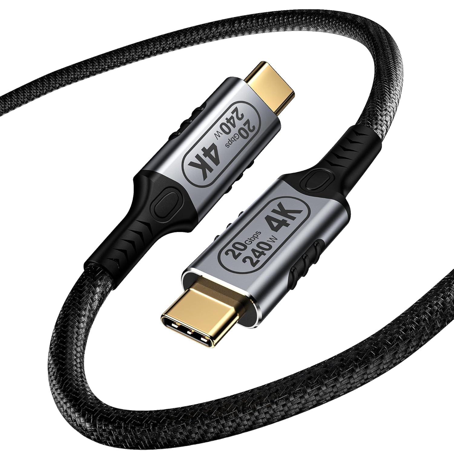 YANLIN-Type c to Type c Short Cable,20gbps USB c 3.2 gen 2,4k@60Hz ...