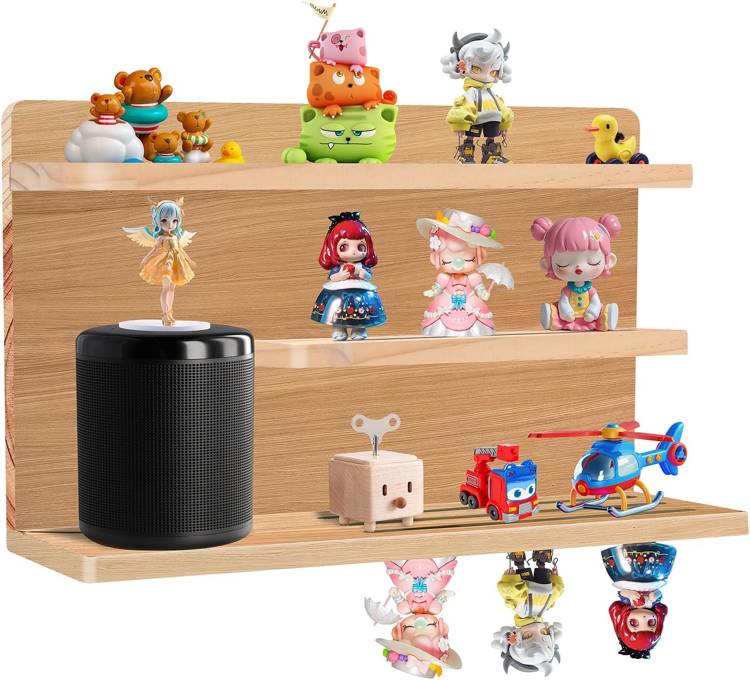 YANLIN-for Tonies Shelf, Tonie Box Creative Magnetic Wall Shelf for ...