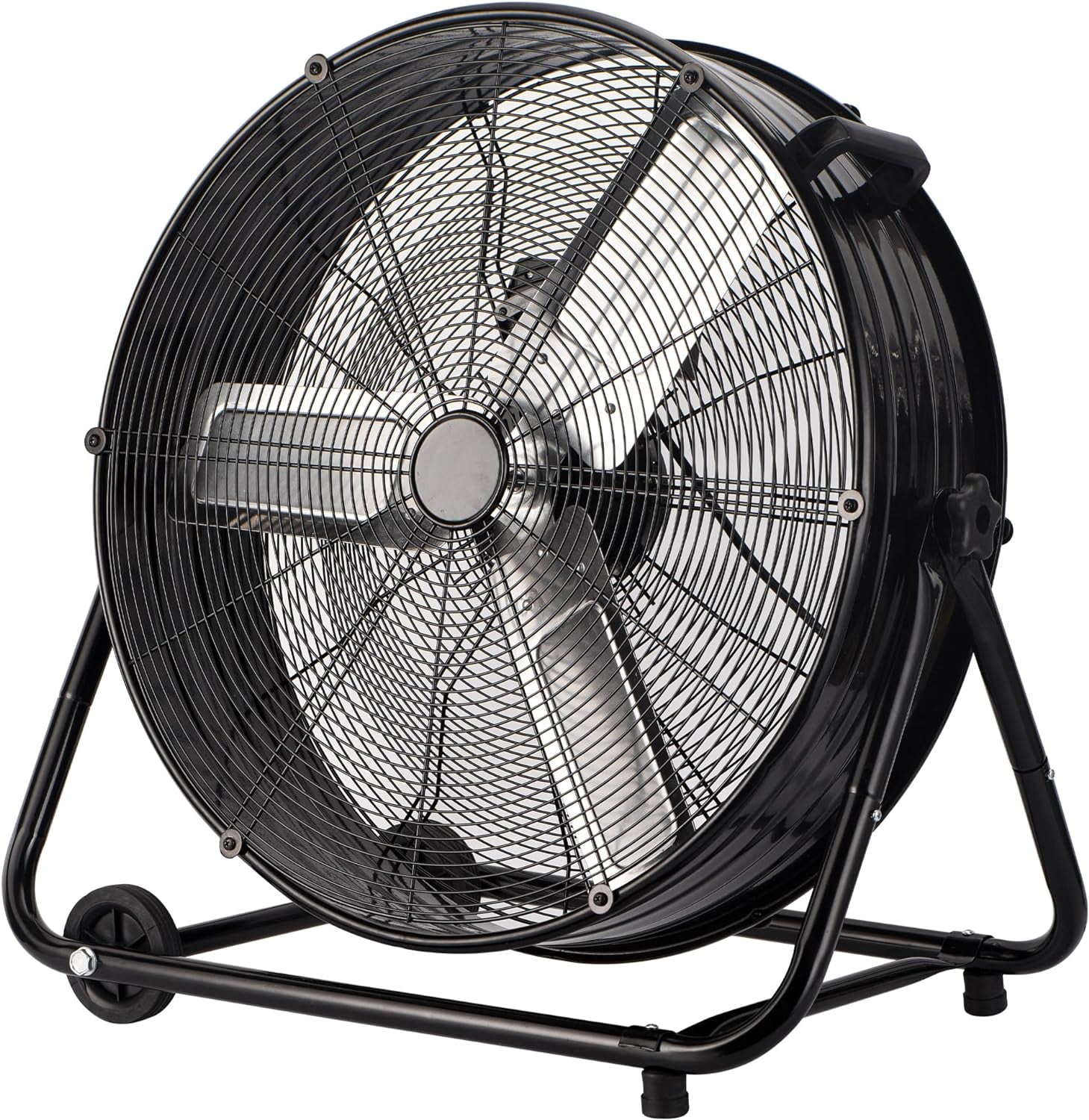 YANRUI 30 Inch Heavy Duty Industrial Drum Fan, 550W High Velocity Floor ...