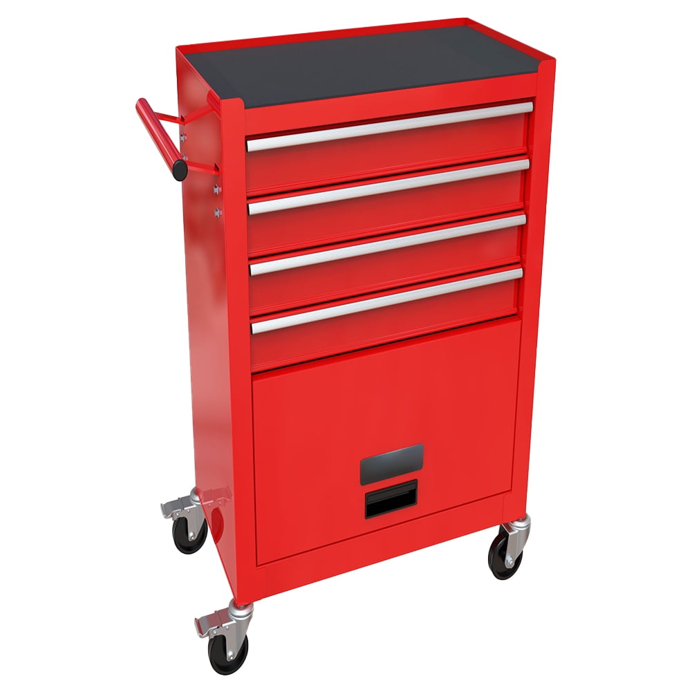 YANSHE 4 Drawers Tool Chest With Wheels, Rolling Tool Chest With ...