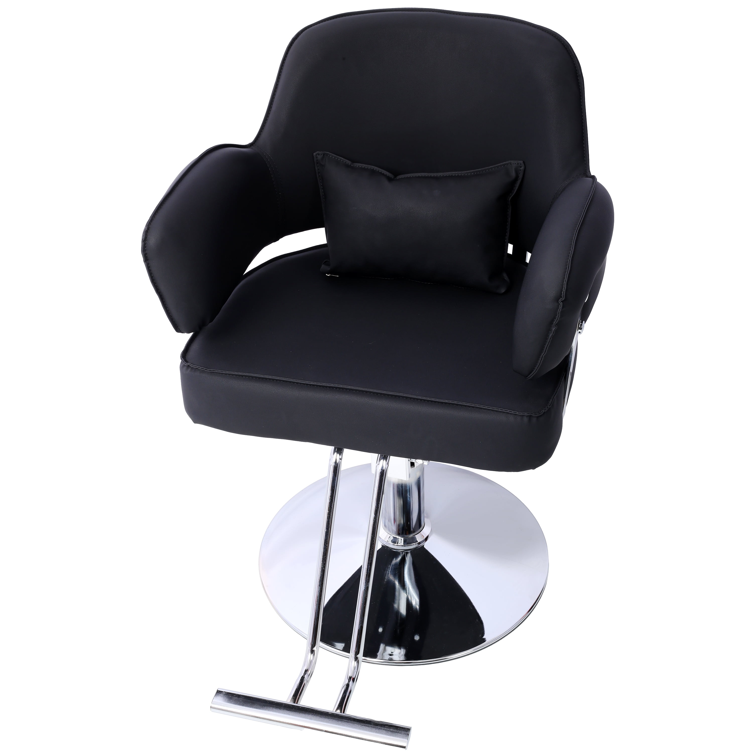 YANSHE Artist Hand Hydraulic Barber Chair, Hair Salon Chair With Round ...