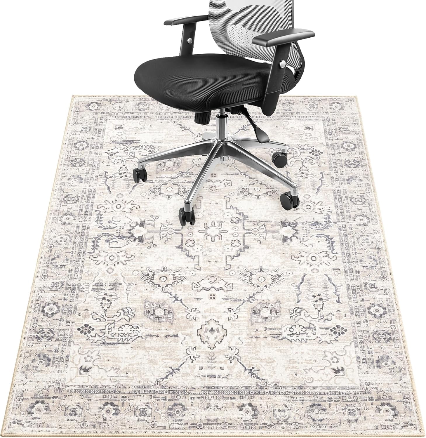 YANTON 36x48 Office Chair Mat for Hardwood Floor & Tile Floor, Rolling ...