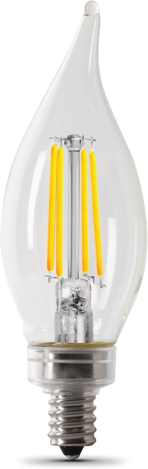 YANTON 60-Watt Equivalent BA10 YANTON Light Bulb, Dimmable Enhance ...