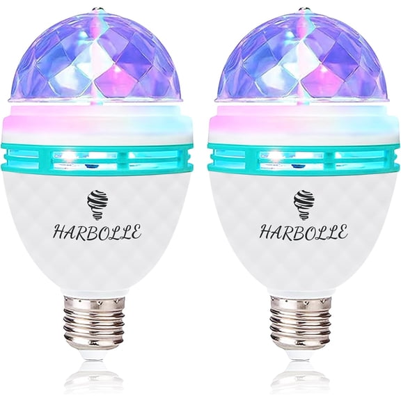 Disco Multicolor Rotating Led Light Bulb