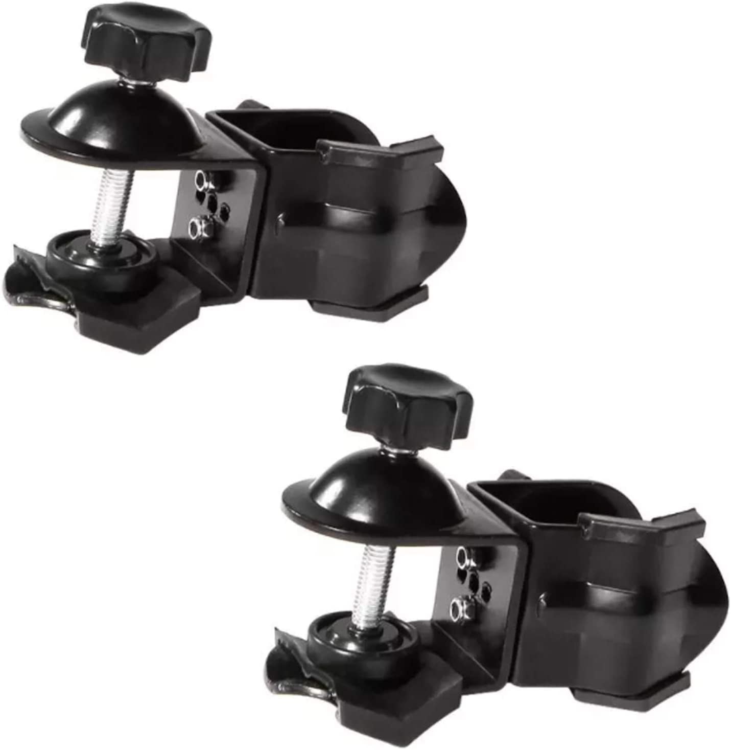 YANTONG 2 Pieces Heavy Duty Metal Dual Double U Clip C Clamp Type ...