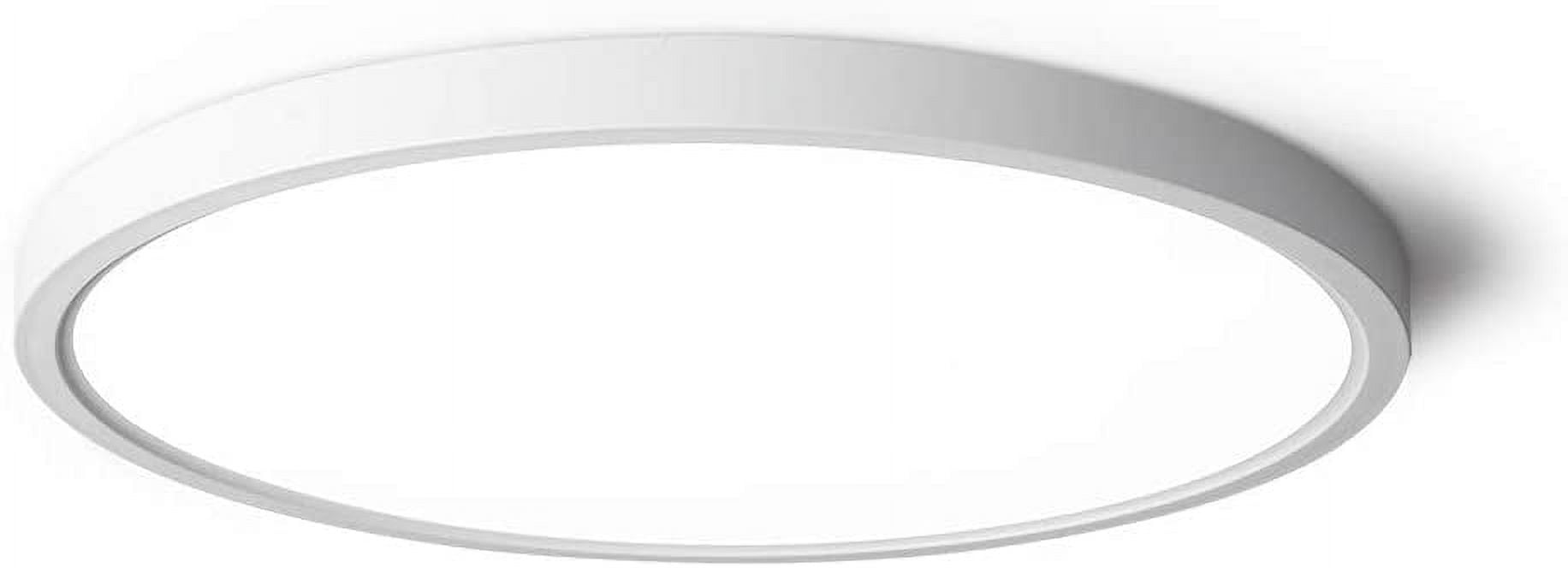 YANTONG LED Ceiling Light Living Room White, 15.8 Inch Thin Flat Modern ...