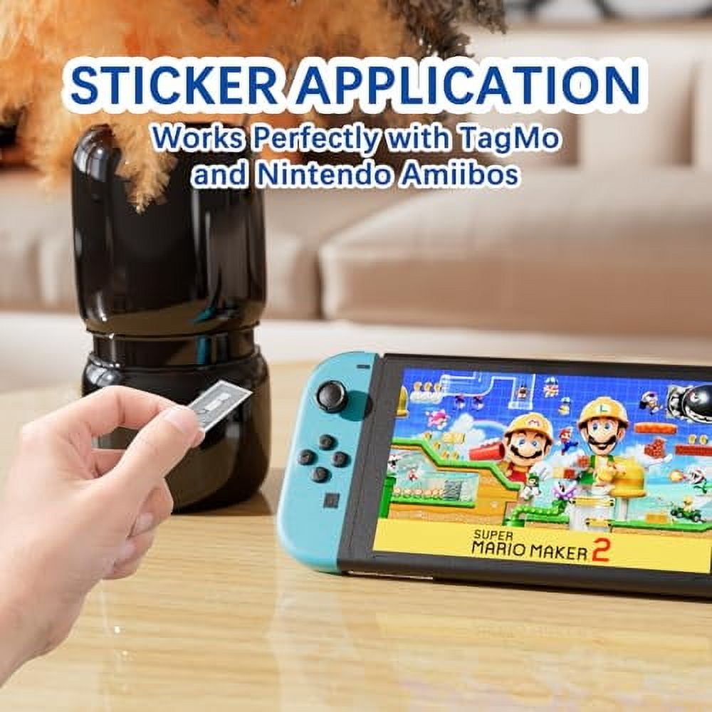 YANZEO NTAG213 NFC Tags/Adhesive Stickers 144 Bytes Memory Fully ...