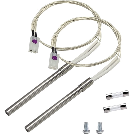 YAOAWE, Pellet Grill Igniter Replacement, 200W 120V, 2 Pack - Walmart.com