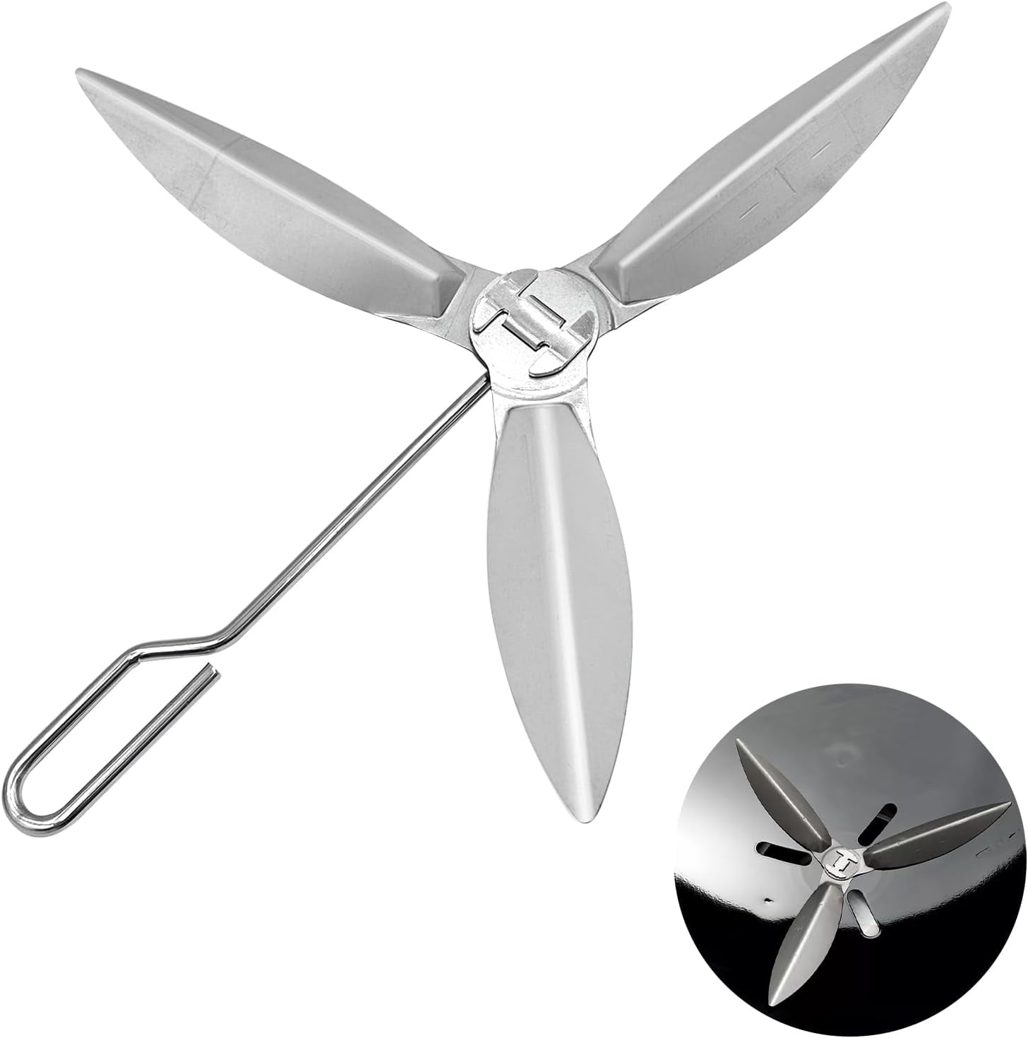 YAOAWE 22-1/2-inch One-Touch BBQ Cleaning System Kit for Weber Kettle ...