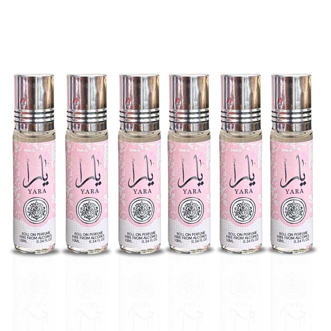 Ard Al Zaafaran YARA Roll On Perfume Oil, Floral Gourmand, 10ML, Pack ...