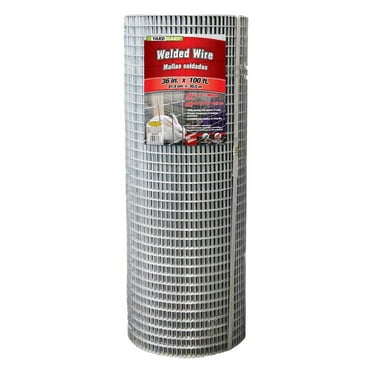 YARDGARD 48 inch by 100 foot 14 gauge 1 inch by 2 inch mesh galvanized ...