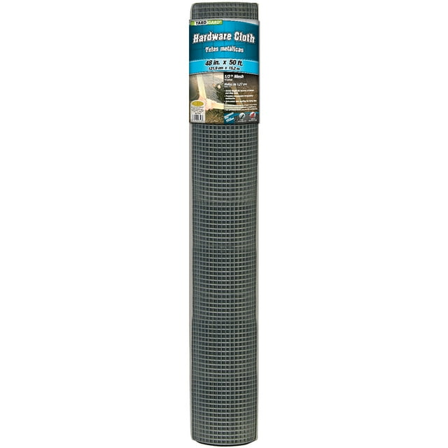 YARDGARD 48-Inch by 50-Foot 1/2-Inch Mesh Hardware Cloth - Walmart.com