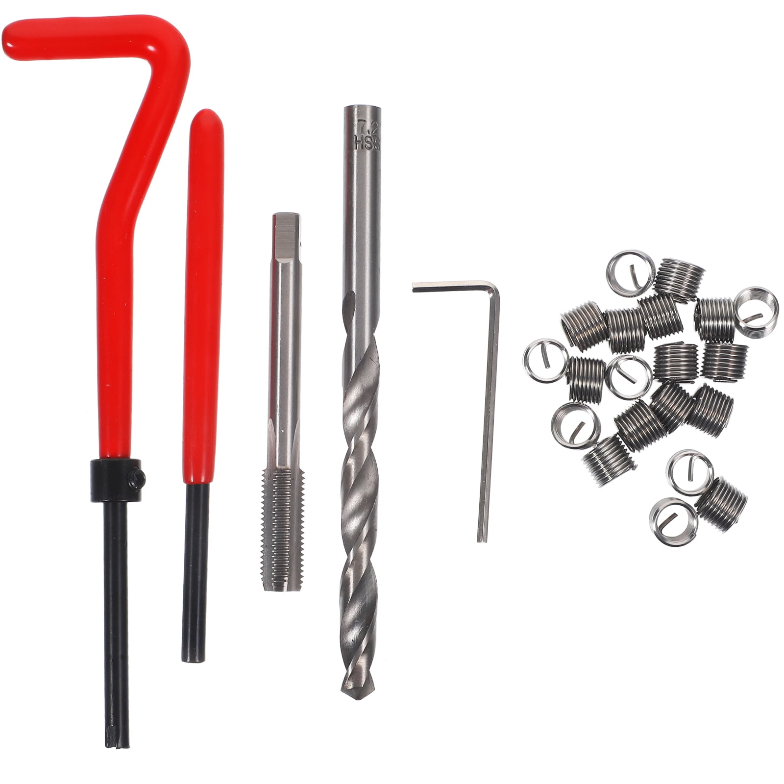 YARNOW 1 Set Thread Repair Kit Damaged Threads Insert Kit Professional ...