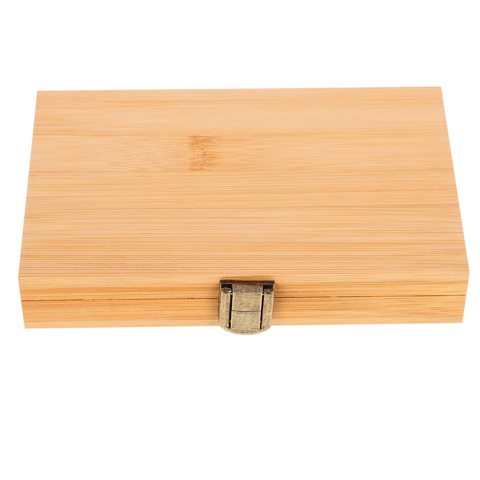 YARNOW Empty Nail Polish Holder Wood Nail Polish Display Case Portable ...