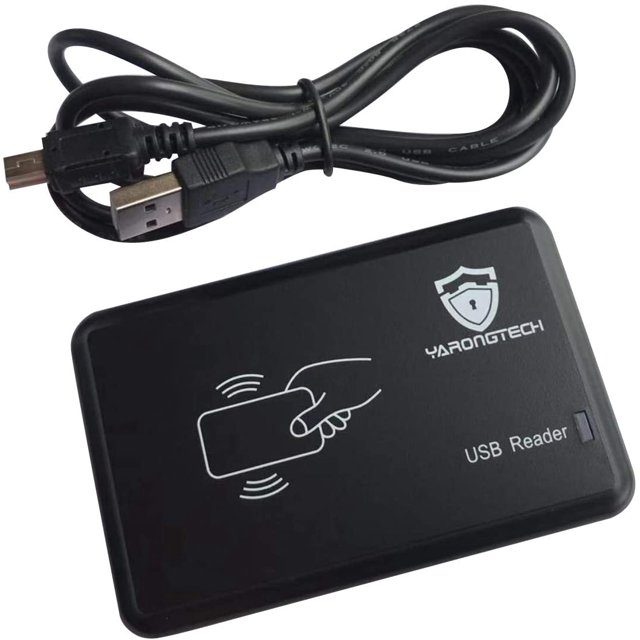YARONGTECH RFID MIFARE Card Reader 13.56mhz USB 10D - Walmart.com