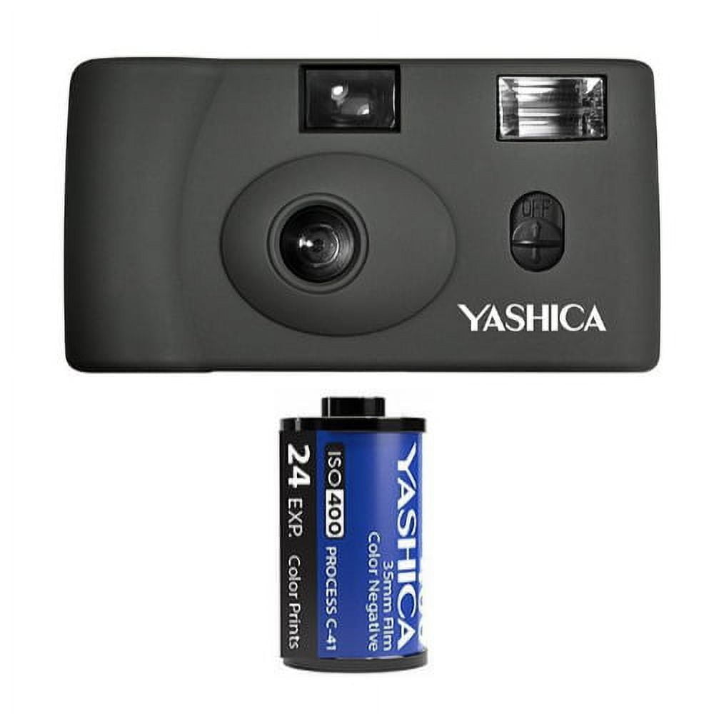 YASHICA MF-1 Snapshot Art 35mm Film Camera Set Gray YAS-SACMF1-GY ...