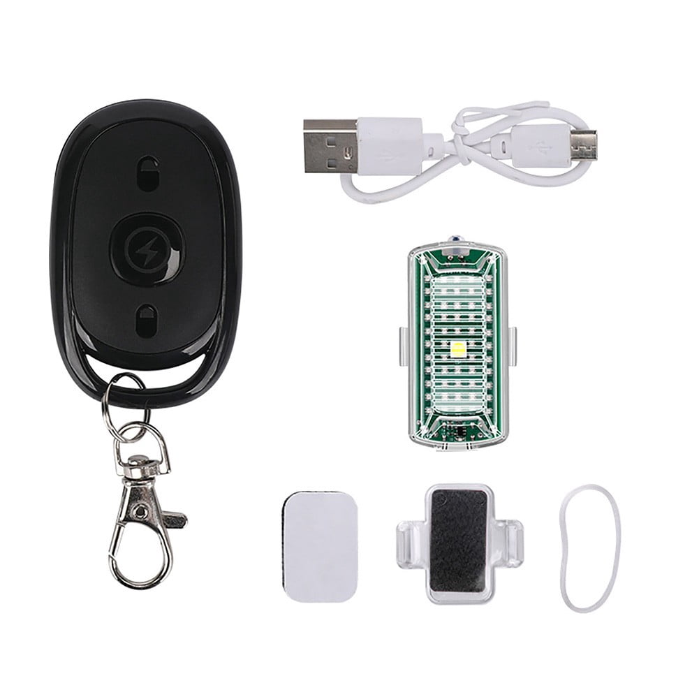 YASHILI 7 colors Remote RGB Led Aircraft Strobe lights Motorcycle ...