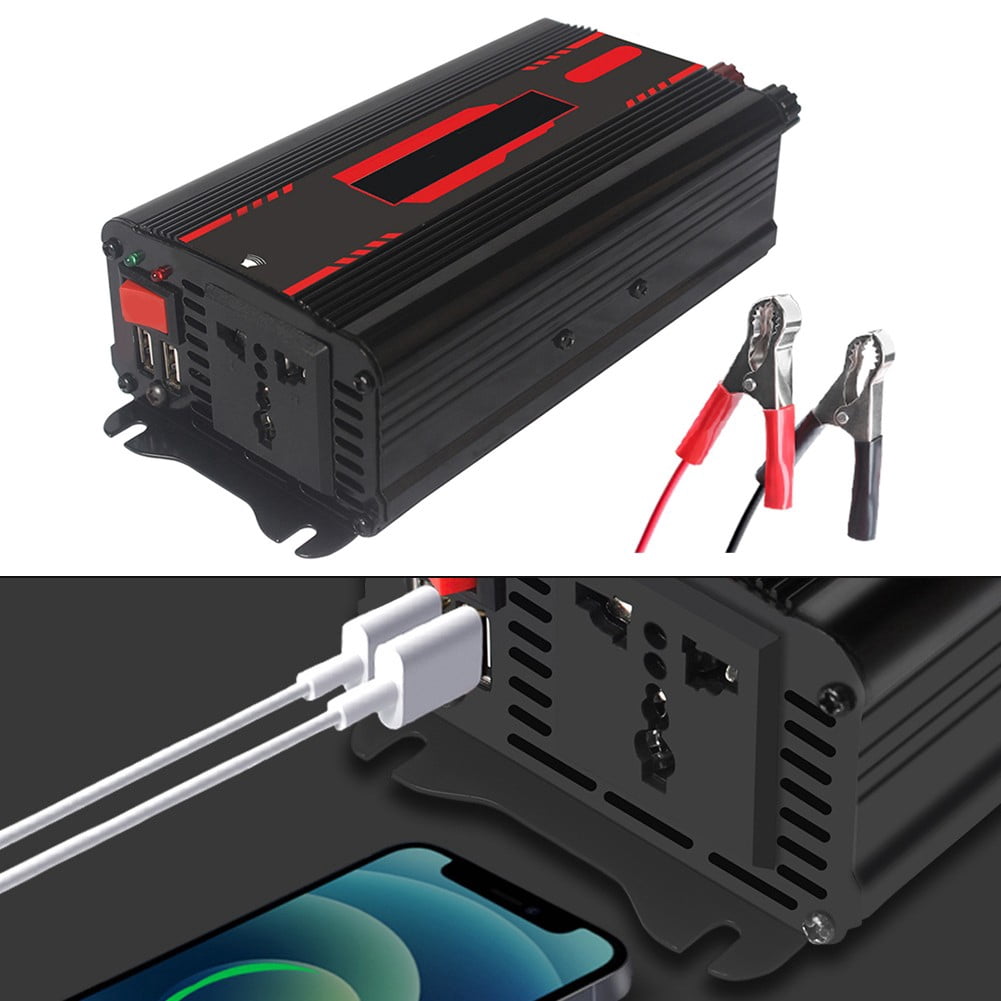 YASHILI Car Inverter Power Inverter 12V To 220V Car Adapter Inverter ...