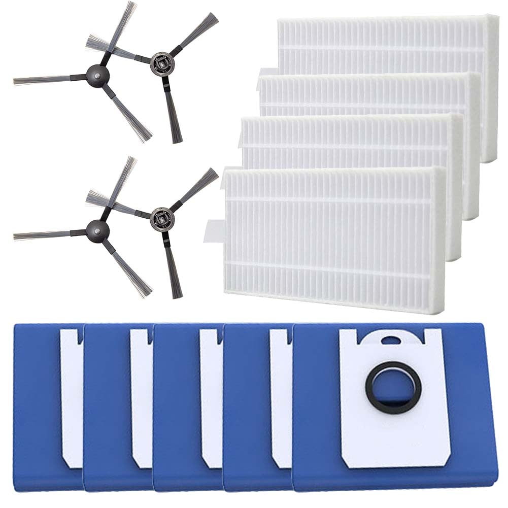 YASHILI For bObsweep For Ultra-Vision Parts Side Brush Filter Dust bags ...