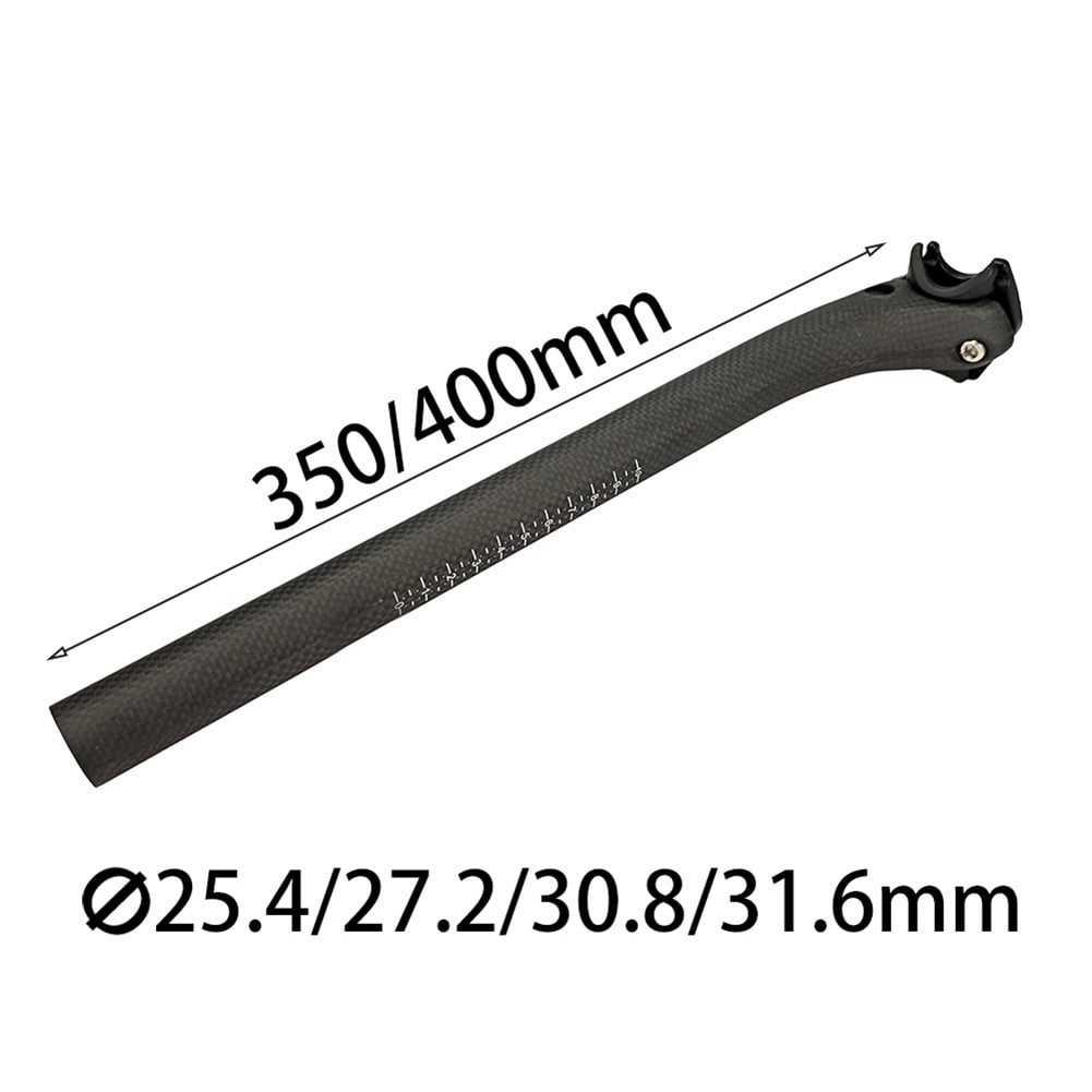 YASHILI Lightweight and Stylish Bicycle Seat Post Carbon Fiber 350MM ...
