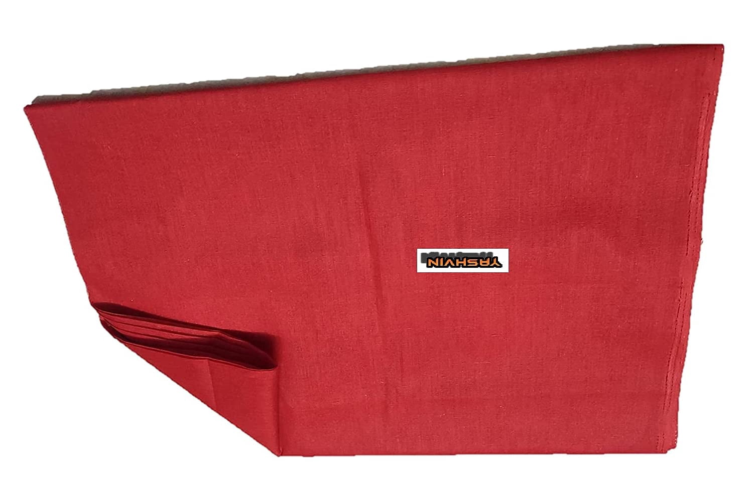 YASHVIN Mndir Cloth Red Pooja Aasan ClothChowki Aasan Kapda Mat for ...